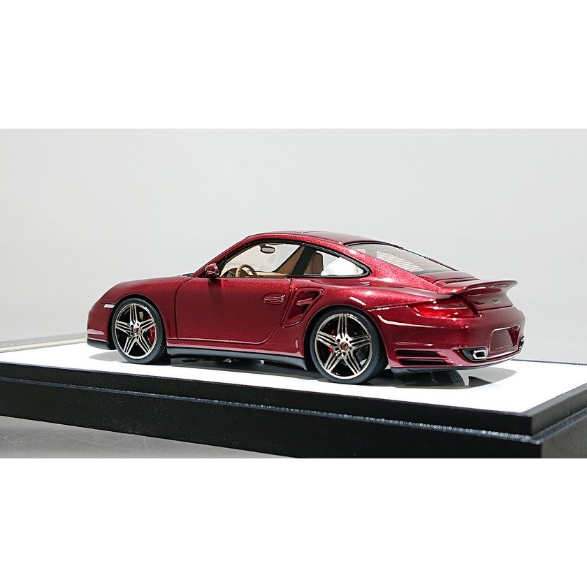 VISION 1/43 Porsche 911 (997) Turbo 2006 Ruby Red Metallic Limited 50 ...