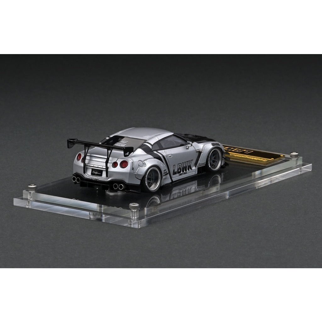 ignition model 1/64 LB-WORKS Nissan GT-R R35 type 2 Silver - AXELLWORKS ...