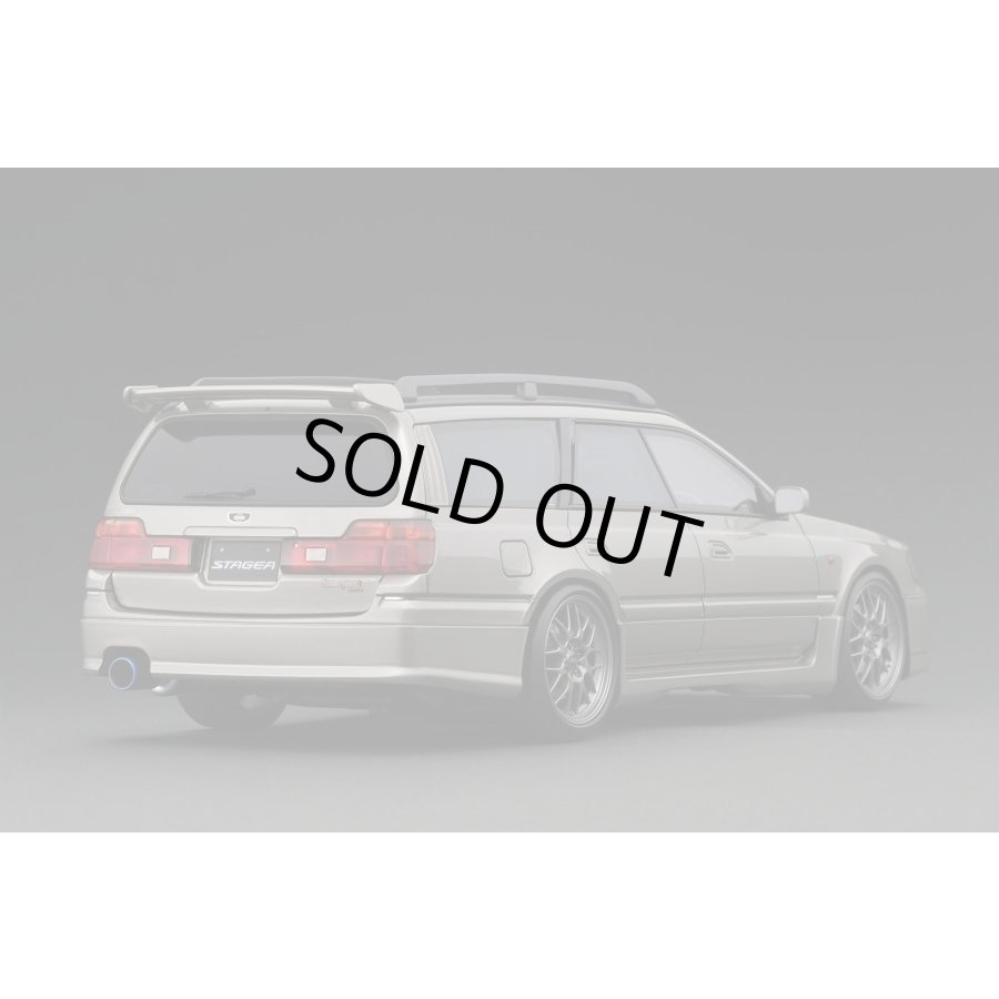 ignition model 1/18 Nissan STAGEA 260RS (WGNC34) Silver - AXELLWORKS ...