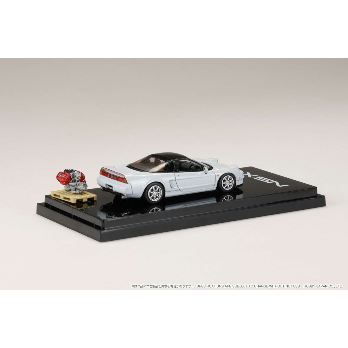 Hobby JAPAN 1/64 Honda NSX Coupe with Engine Display Model [Platinum ...