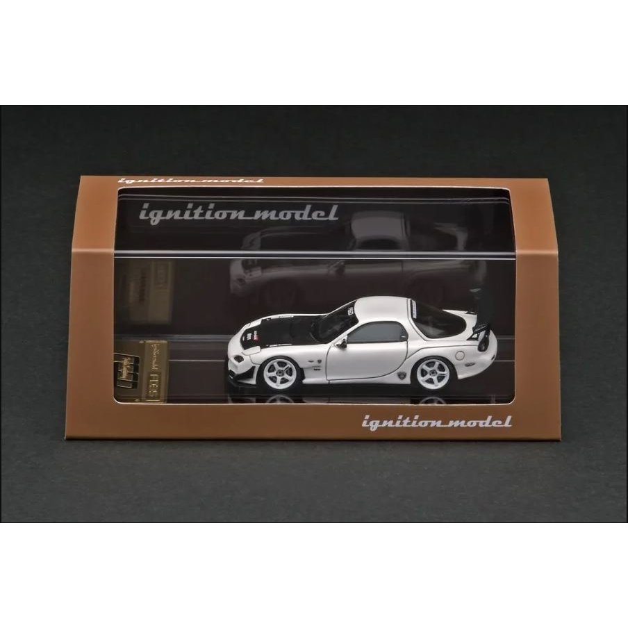 ignition model 1/64 FEED RX-7 (FD3S) White - AXELLWORKS HOBBYTOWN