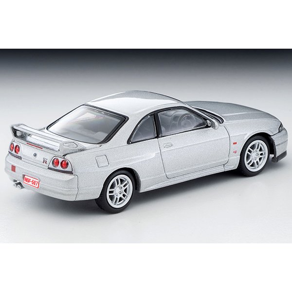 TOMYTEC 1/64 Limited Vintage NEO Nissan Skyline GT-R Nurburgring Time Attack Car (Silver ...