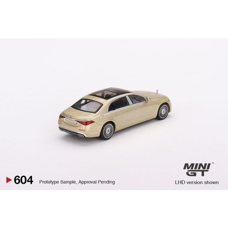 MINI GT 1/64 Mercedes-Maybach S680 Champagne Metallic (LHD) [Blister ...