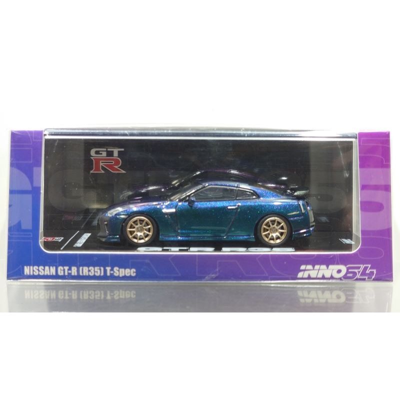 INNO Models 1/64 Nissan GT-R (R35) T-SPEC Midnight Purple - AXELLWORKS ...