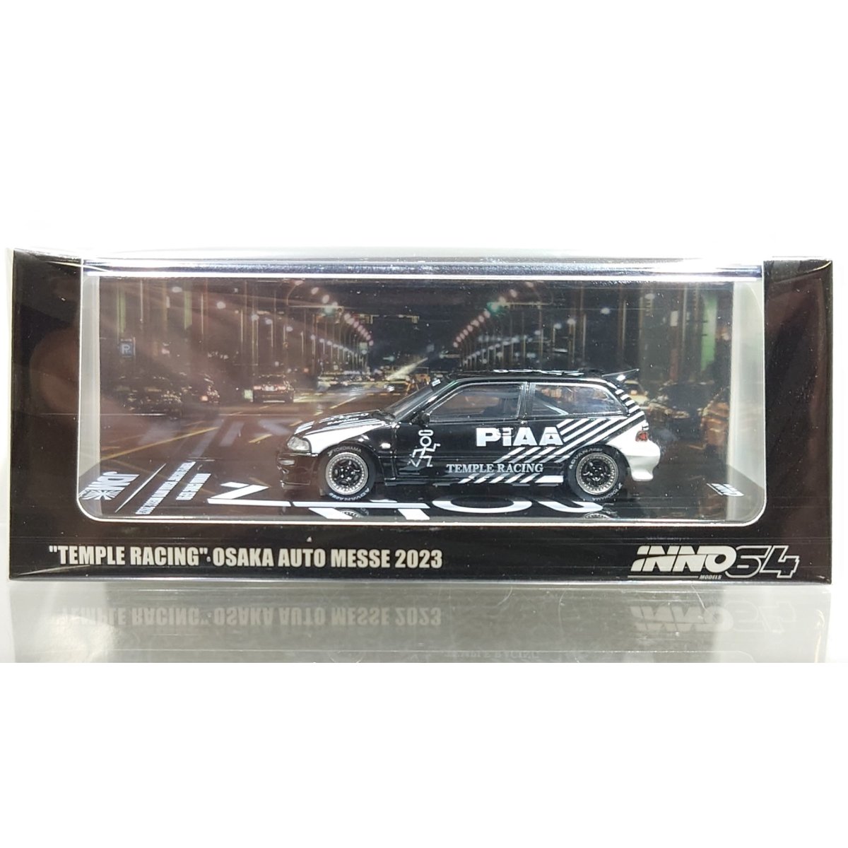 INNO Models 1/64 Honda Civic EF9 "TEMPLE RACING" Osaka Auto Messe 2023 ...