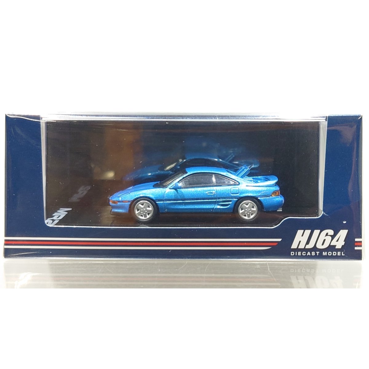 Hobby JAPAN 1/64 Toyota MR2 (SW20) GT-S (1991) Medium Blue Mica ...