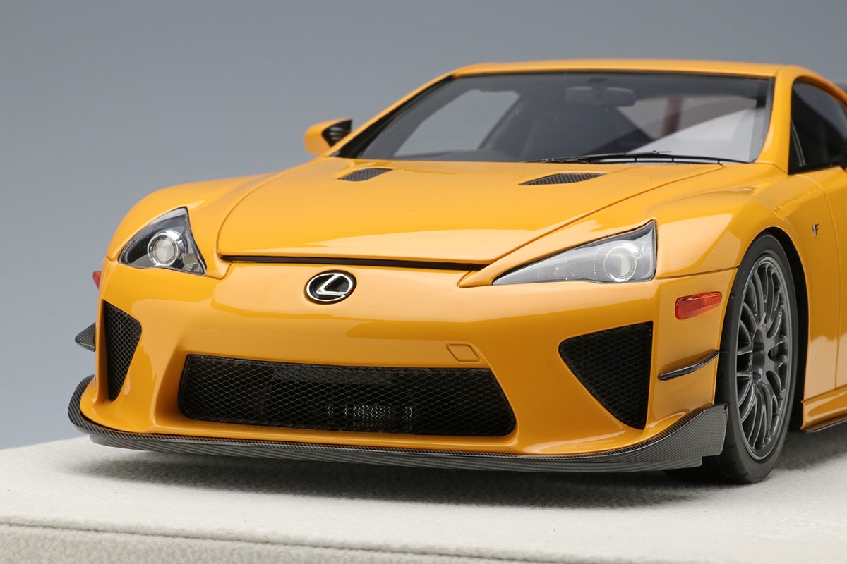 EIDOLON 1/18 Lexus LFA Nurburgring Package 2012 Orange - AXELLWORKS HOBBYTOWN