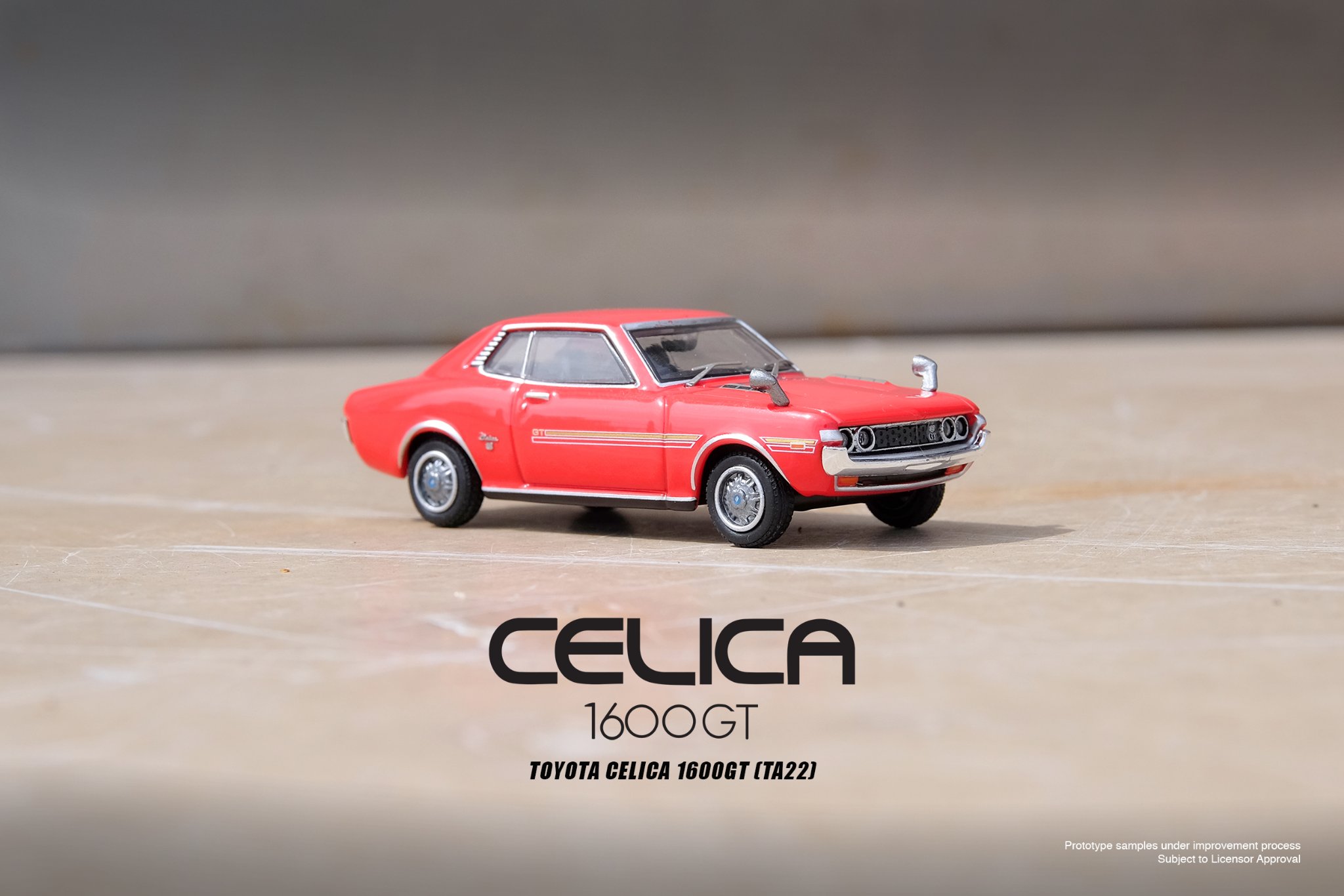 INNO Models 1/64 Toyota Celica 1600 GT (TA22) Red - AXELLWORKS HOBBYTOWN