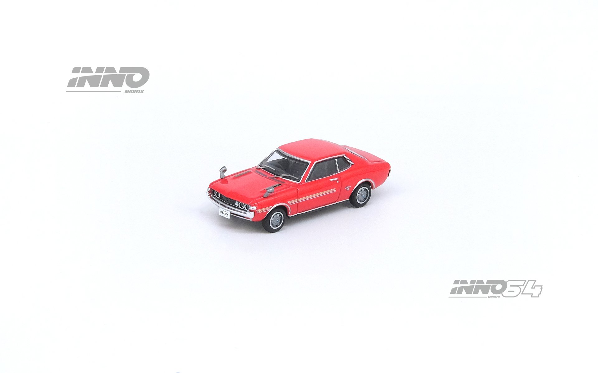 INNO Models 1/64 Toyota Celica 1600 GT (TA22) Red - AXELLWORKS HOBBYTOWN