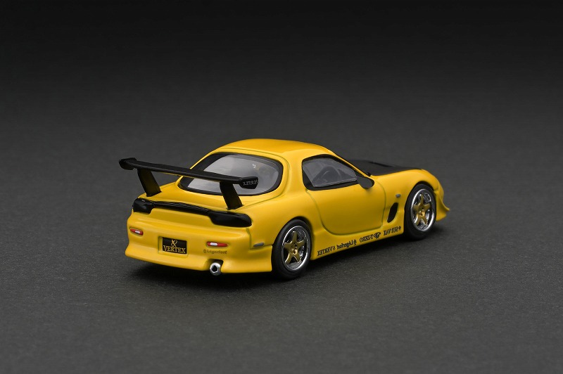 Tarmac Works 1/64 VERTEX Mazda RX-7 FD3S Yellow Metallic - AXELLWORKS ...