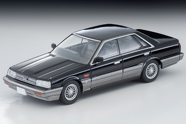 TOMYTEC 1/64 Limited Vintage NEO Nissan Skyline 4door HT GTS Twin Cam 24V (Black/Silver) 1986 ...
