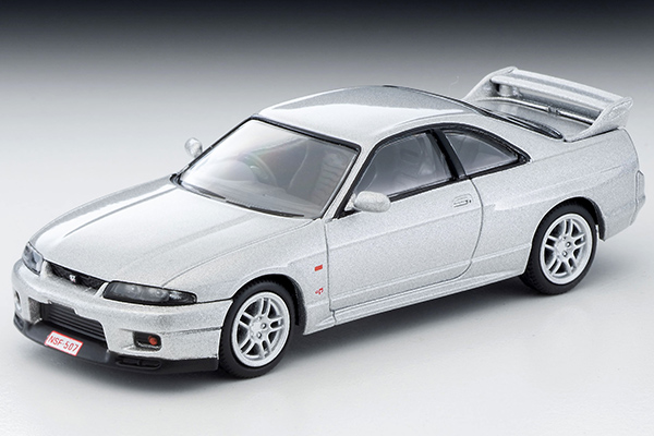 TOMYTEC 1/64 Limited Vintage NEO Nissan Skyline GT-R Nurburgring Time Attack Car (Silver ...